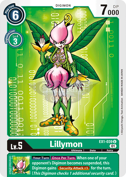 EX1-039 Lillymon Uncommon Classic Collection