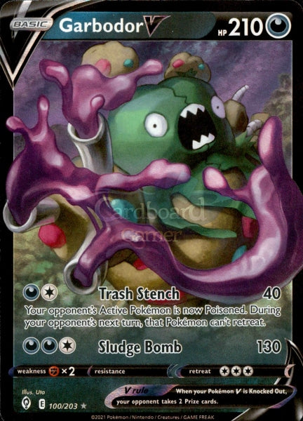 100/203 Garbodor V Evolving Skies
