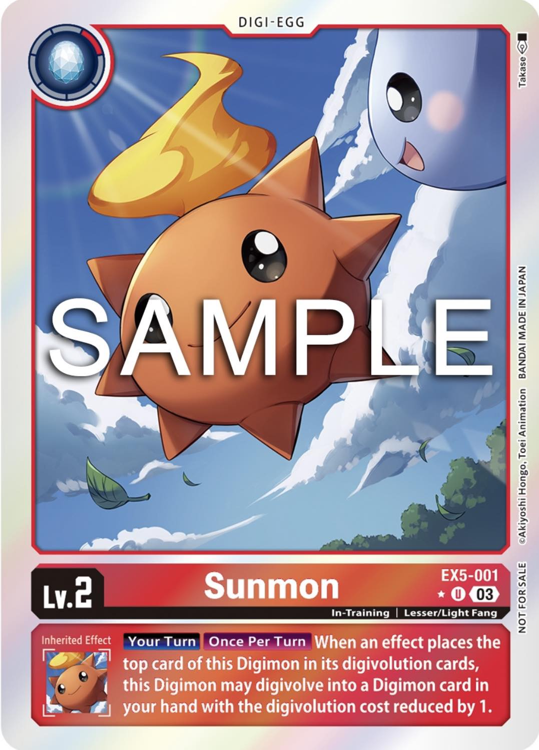 EX05-001 Sunmon Box Topper