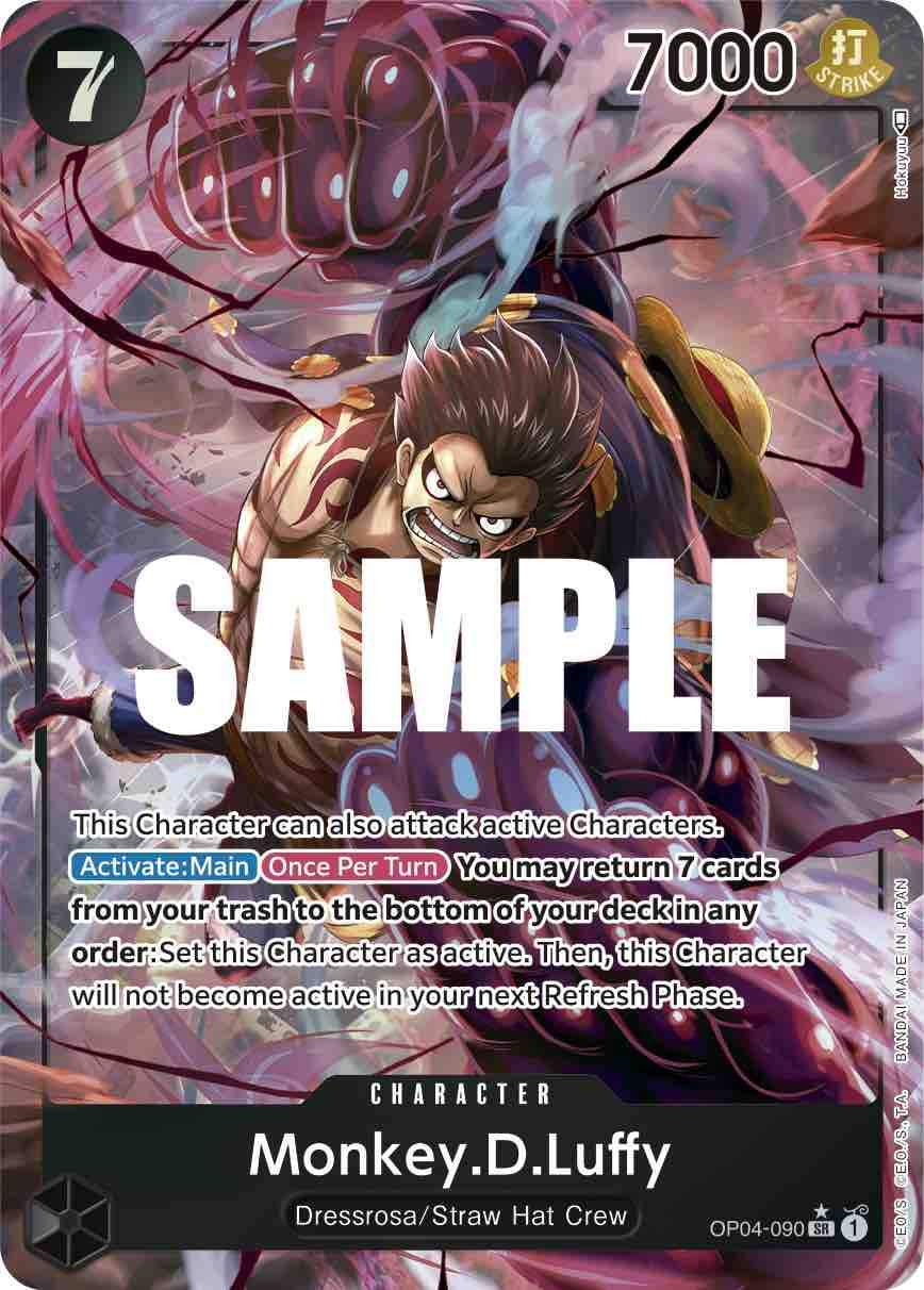 OP04-090A - Monkey D. Luffy Alternate Art
