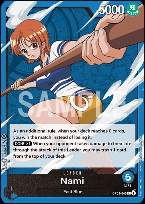 OP03-040 - Nami Leader
